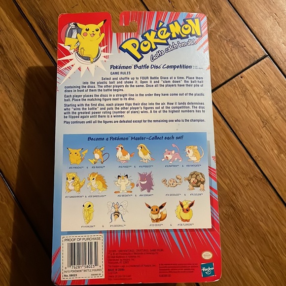 Hasbro | Toys | Pokmon Battle Figures Beedrill And Kakuna New | Poshmark